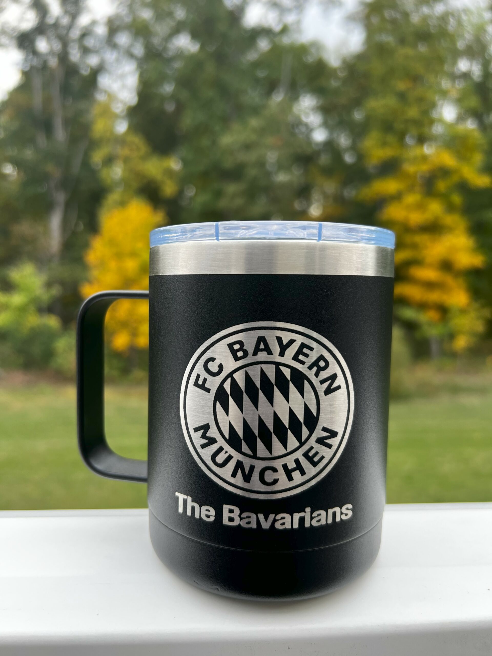 Bayern Munich FC Laser Engraved 15 oz Polar Camel Stainless Steel ...